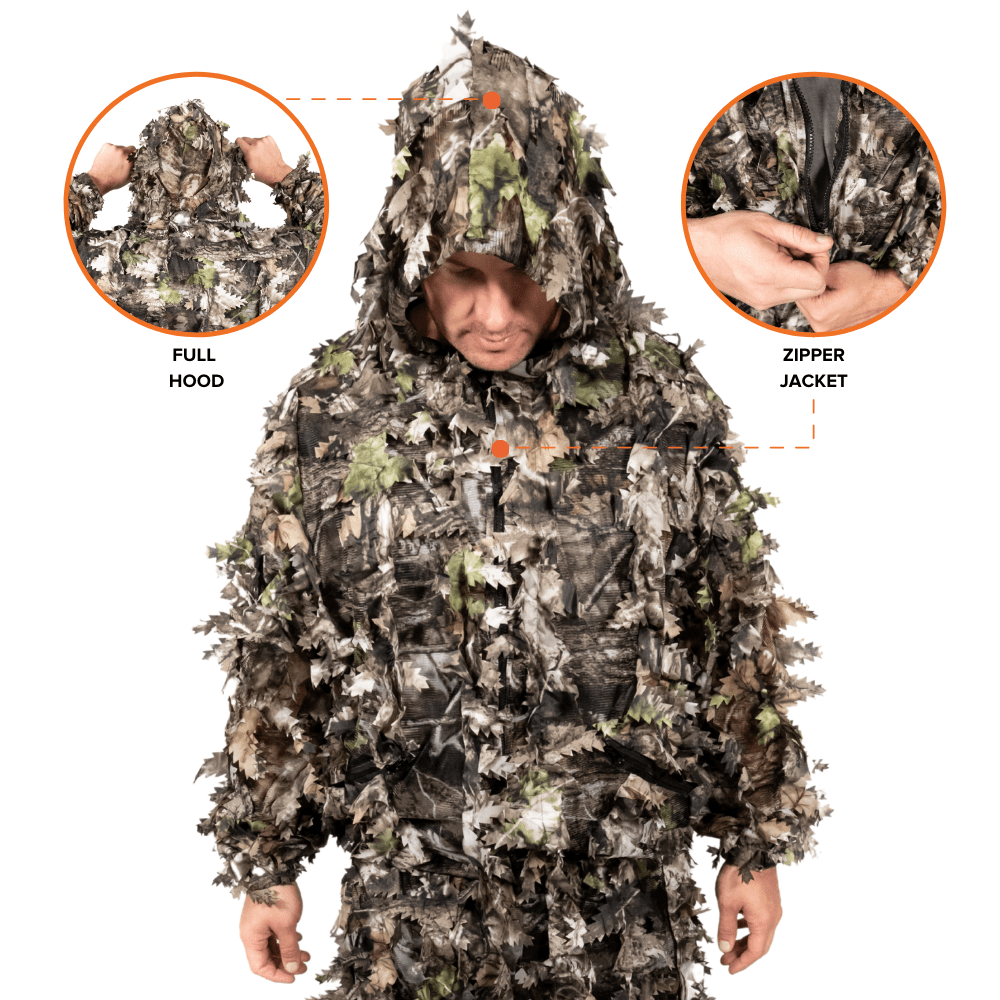 Arcturus 3D Leaf Suits - 4 Camo Patterns Let You Blend in Anywhere