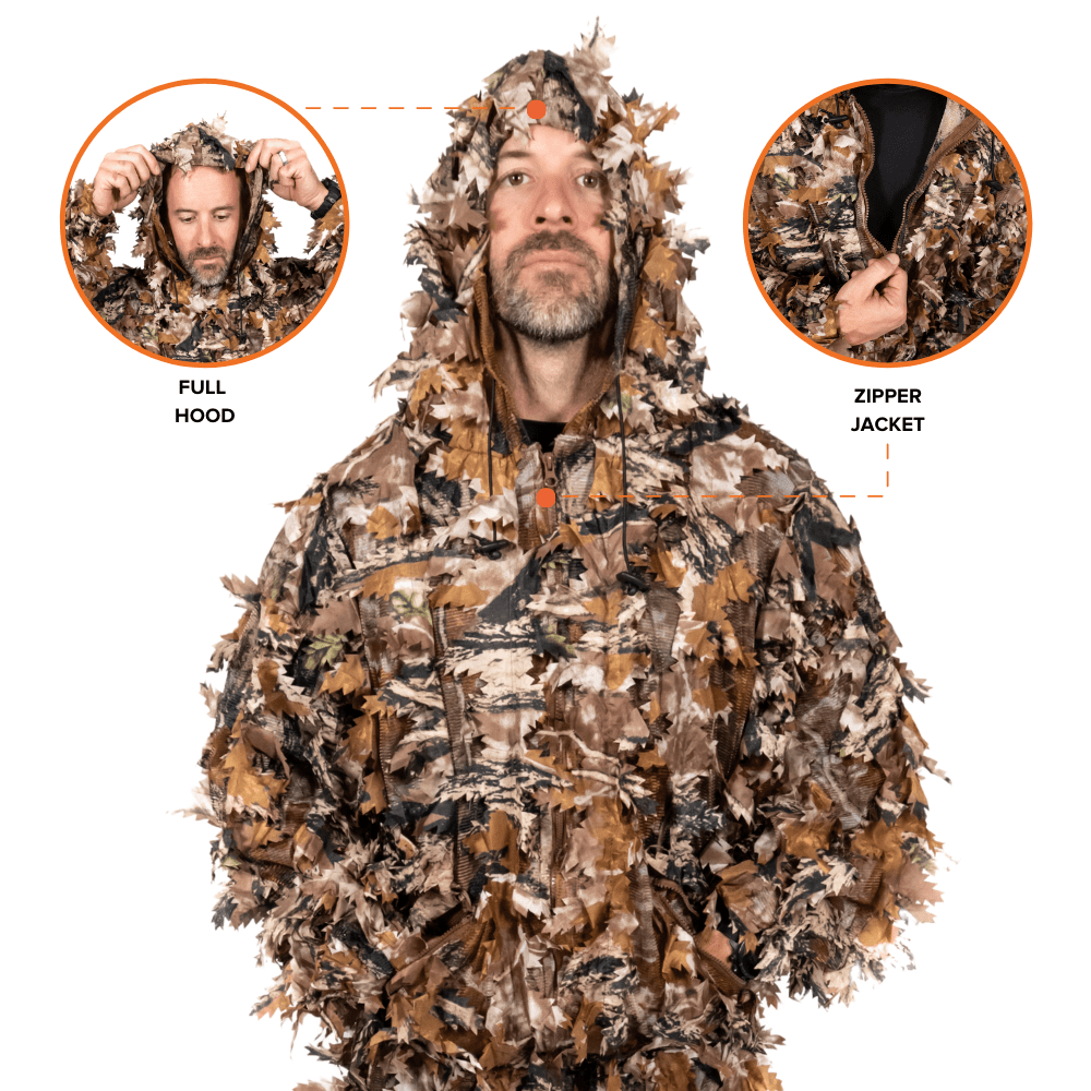 Arcturus 3D Leaf Suits - 4 Camo Patterns Let You Blend in Anywhere